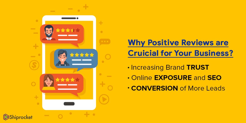 How to Collect Positive Reviews for Your eCommerce Store -Shiprocket