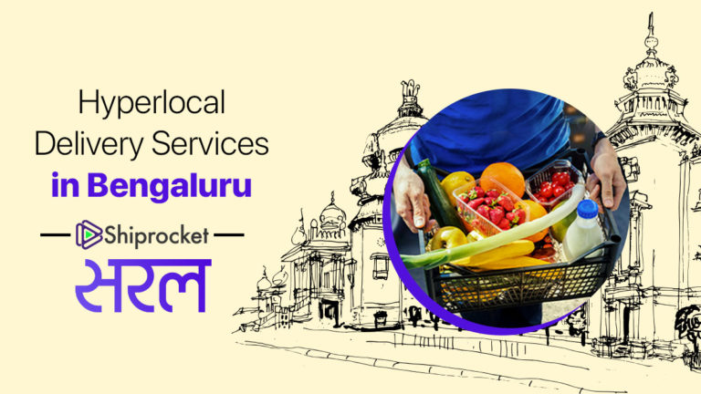 Top Hyperlocal Delivery Services in Bengaluru - Shiprocket