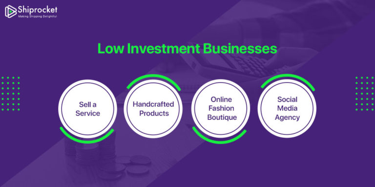 Top 7 Low Investment Business Ideas With High Profit [+ Video] - Shiprocket