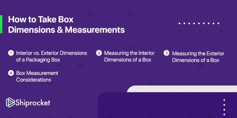 Box Dimensions and Measurements For Shipping: An Overview - Shiprocket