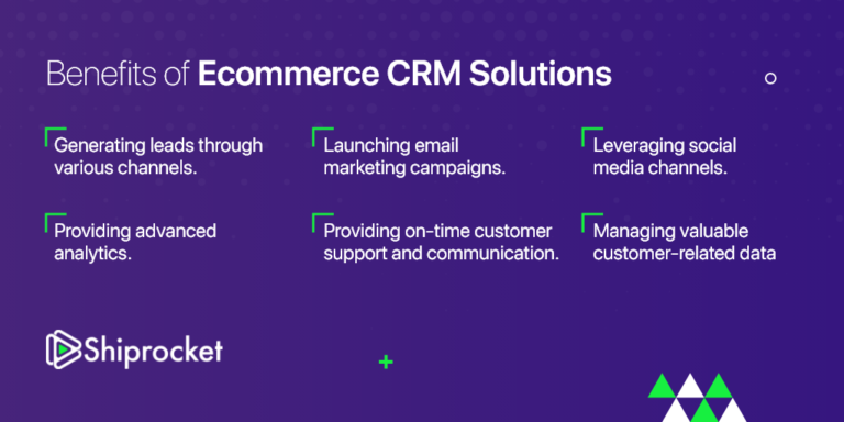 Top CRM Tools for eCommerce Business in 2023 - Shiprocket