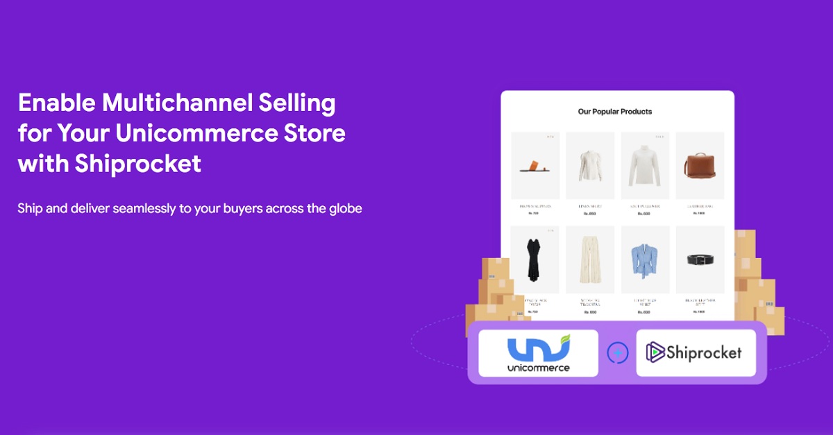 Unicommerce Automated Solutions for eCommerce App/Plugin Integration - Shiprocket