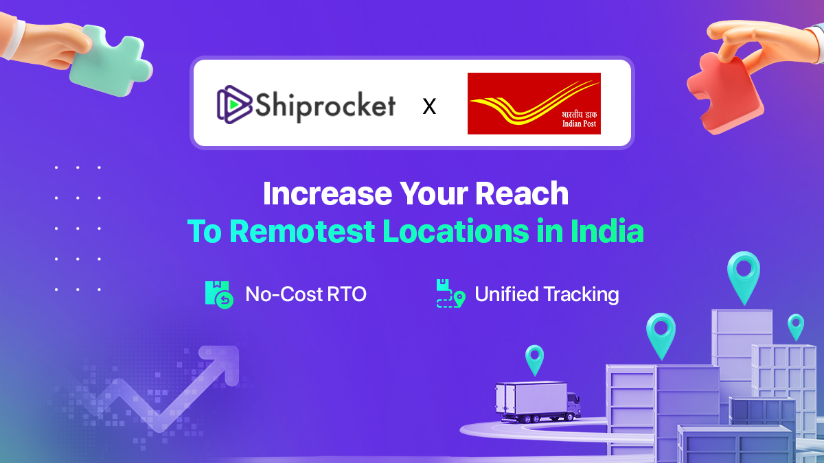 Ship to Remote Indian Locations with Shiprocket and India Post